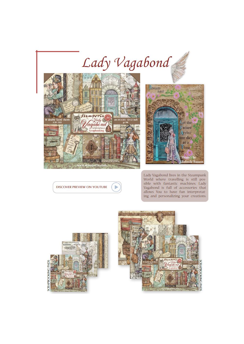 Lady Vagabond - Catalogo Stamperia